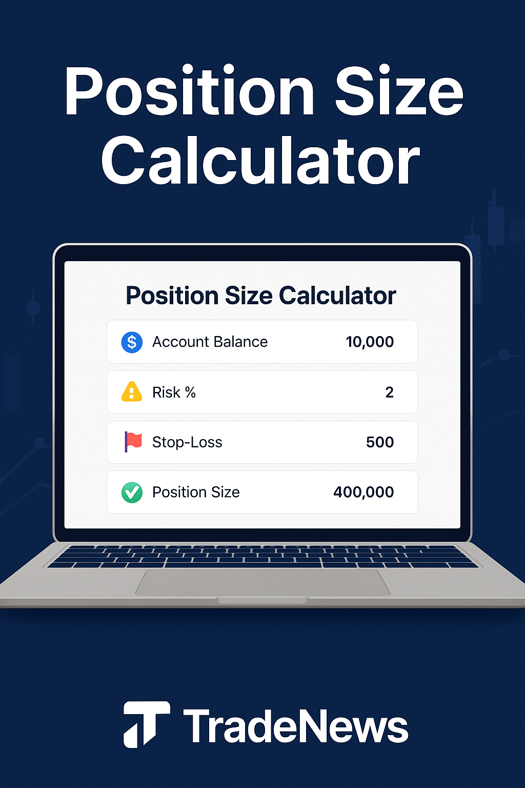 Position Size Calculator – Calculate Forex, Crypto & Stock Trade