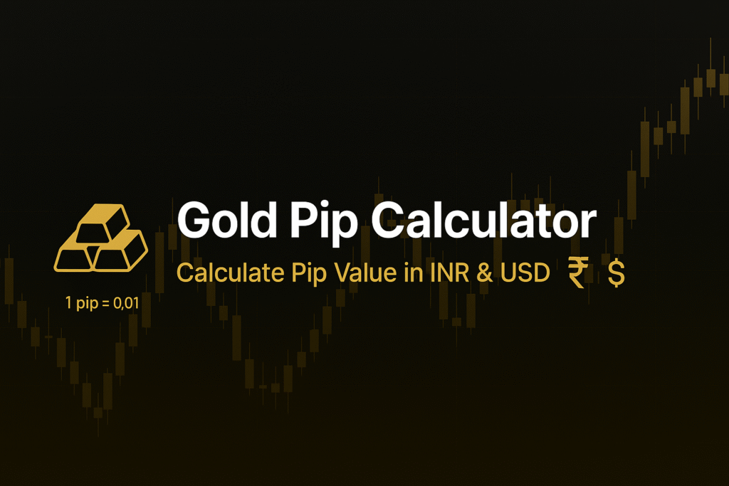 (XAU/USD) Pip Calculator 2025 – Pip Value in INR & US